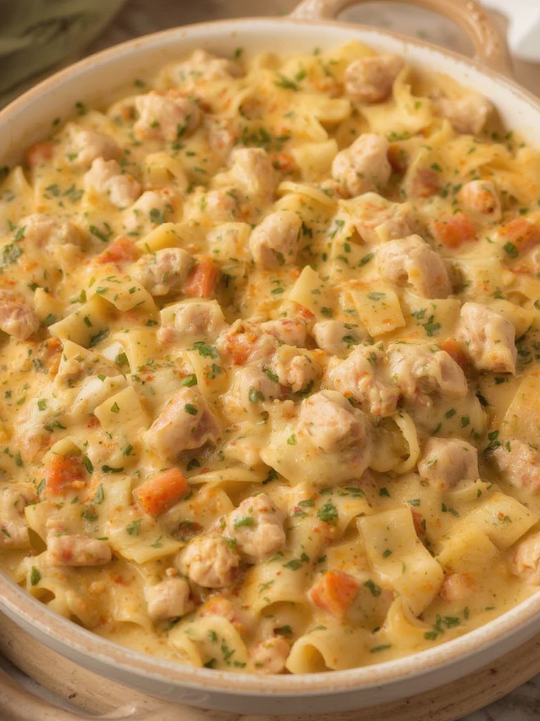 Creamy Turkey Noodle Bake – Easy Family Meal - brunchsrecipes.com